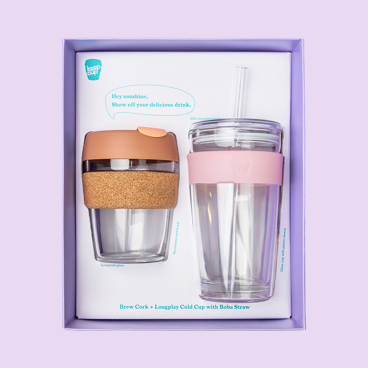 KeepCup Booked & Busy Gift Set | Reusable Coffee Cups