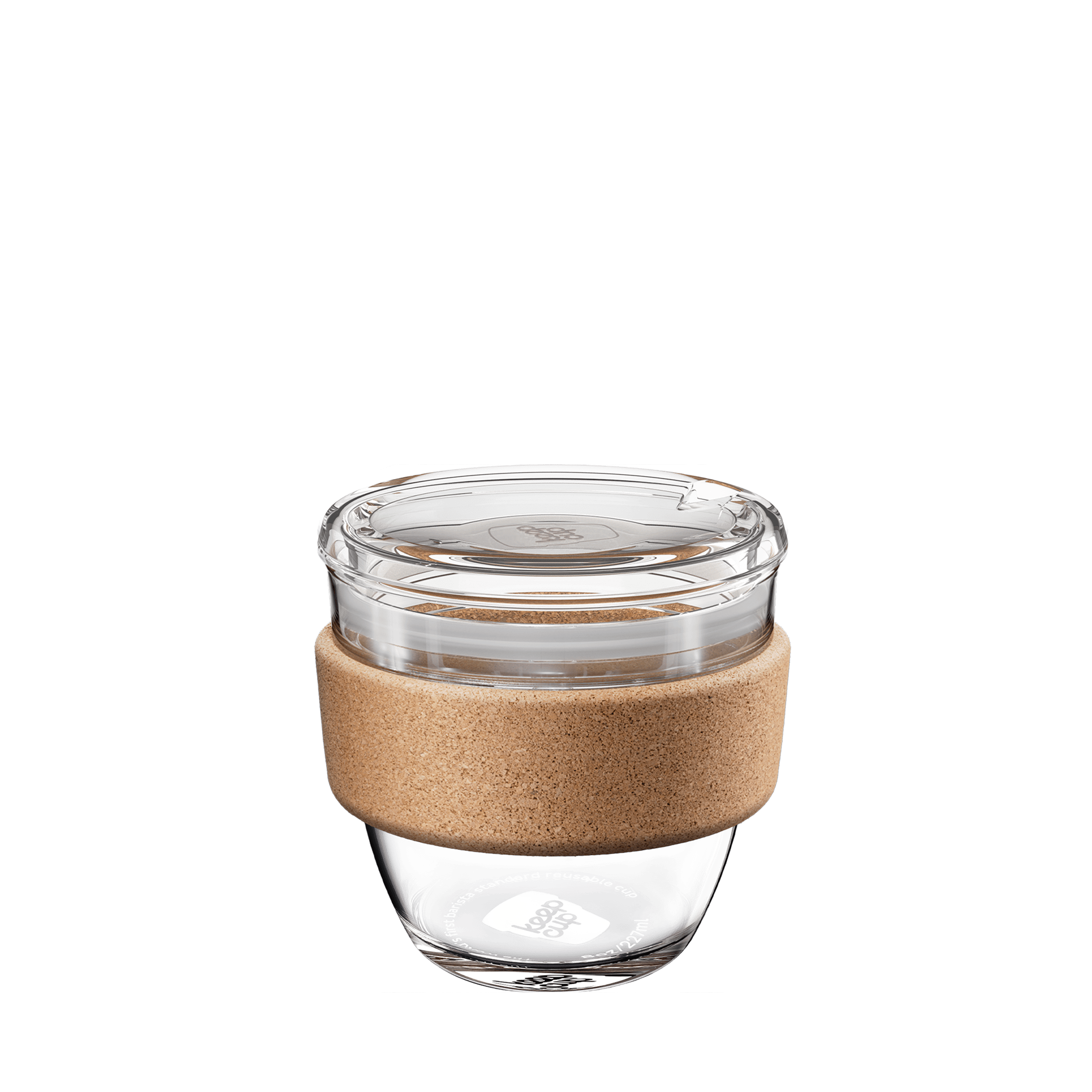 KeepCup Brew Cork Quicksip | Reusable Glass Coffee Cup 8oz | Glass Cup ...