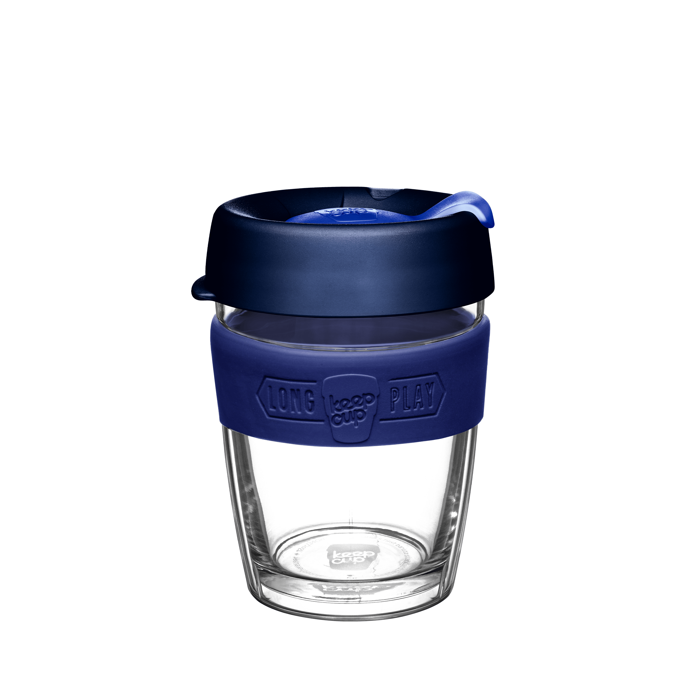 KeepCup Longplay 12oz Ink | Insulated Glass Matcha Cup