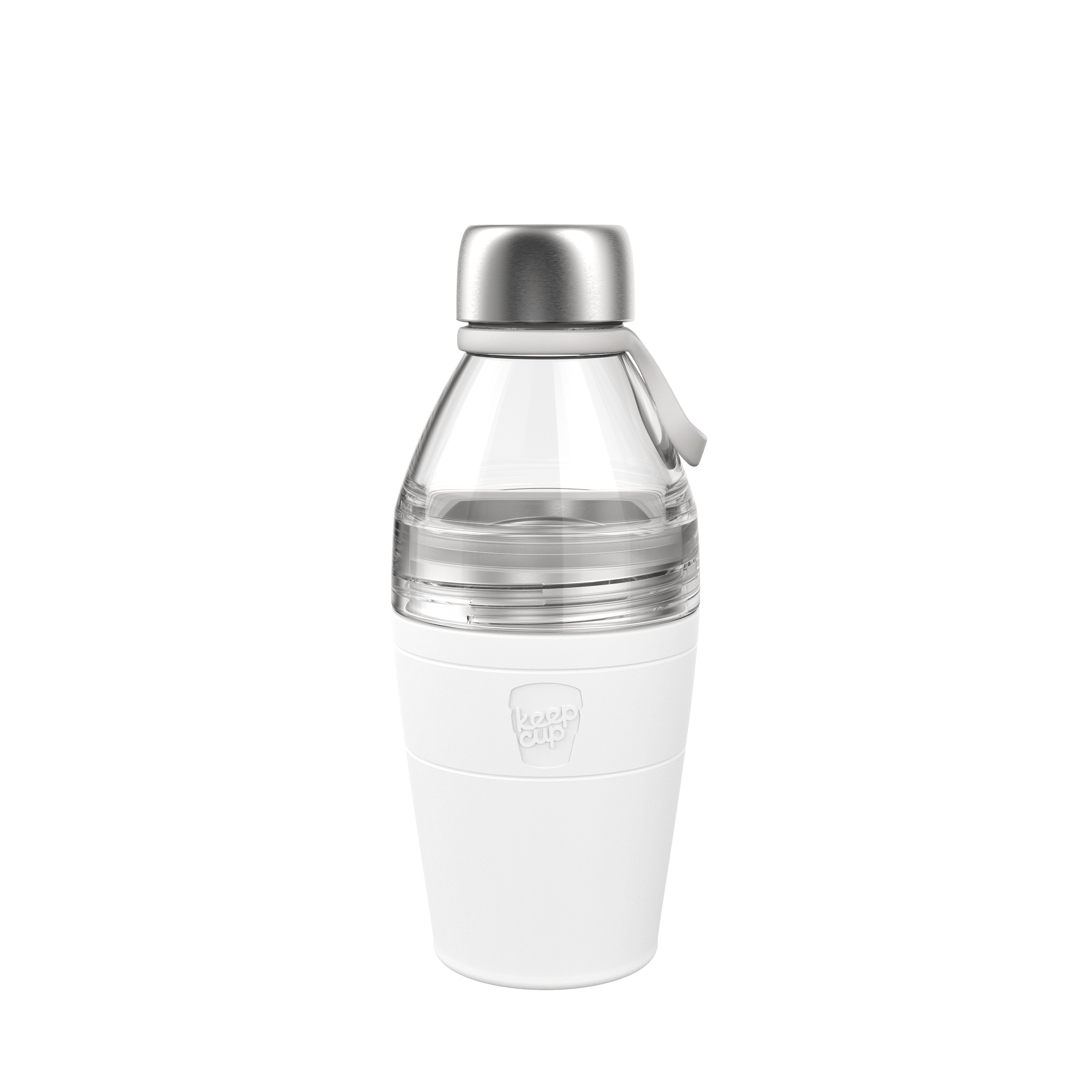 KeepCup Helix Bottle 530ml White | Reusable Drink Bottle AU