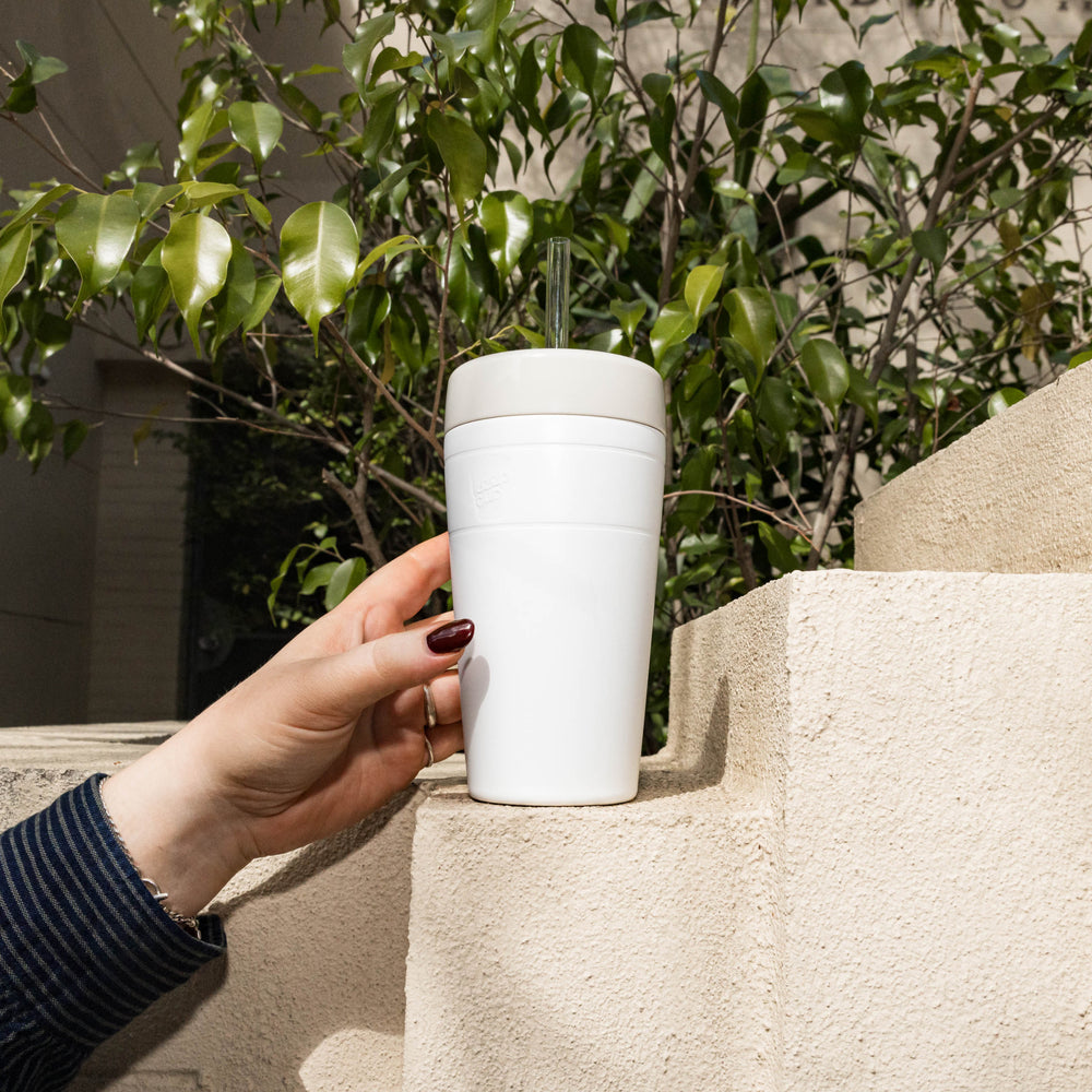 KeepCup Commuter Cold Cup 16oz Bone White | Leakproof AU